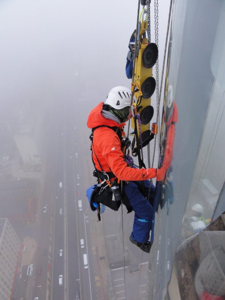 Rope Access Solutions At Gladstone Docks, Liverpool